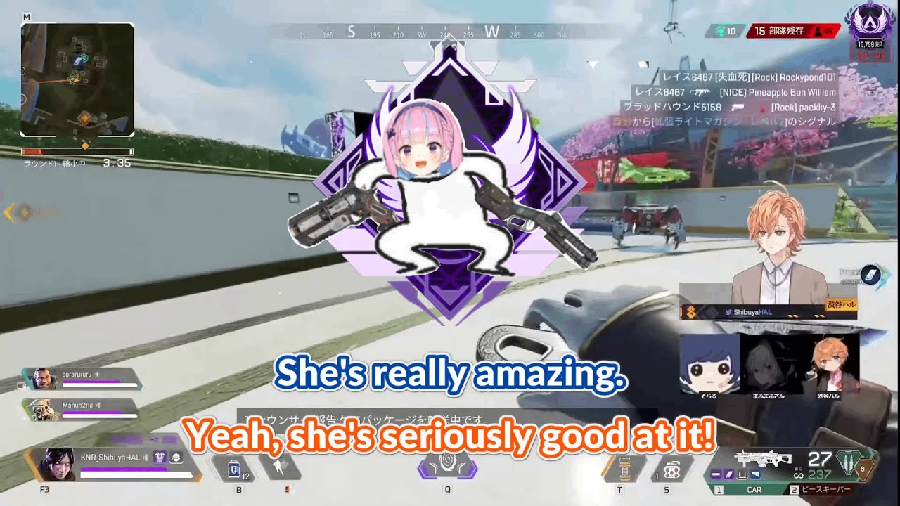 Shibuya HAL talks about Aqua's 10 pts after seeing her in custom ...