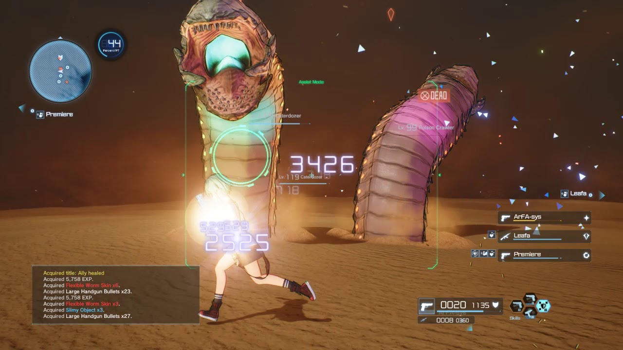 SAO Fatal Bullet Worm Sand Bath Extreme mode - YouTube