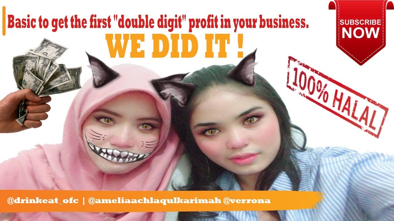 Basic to get the first "double digit" profit in your business. WE DID ...