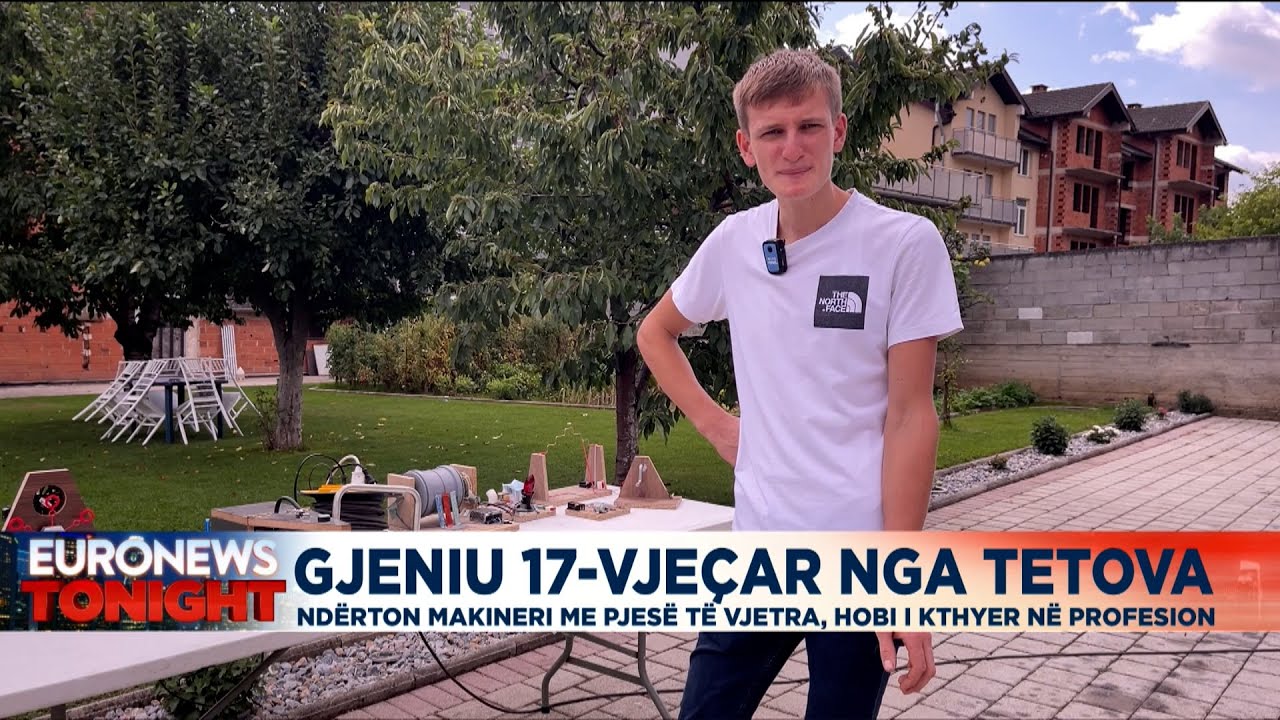 Gjeniu 17-vjeçar nga Tetova që ndërton makineri me pjesë të vjetra ...