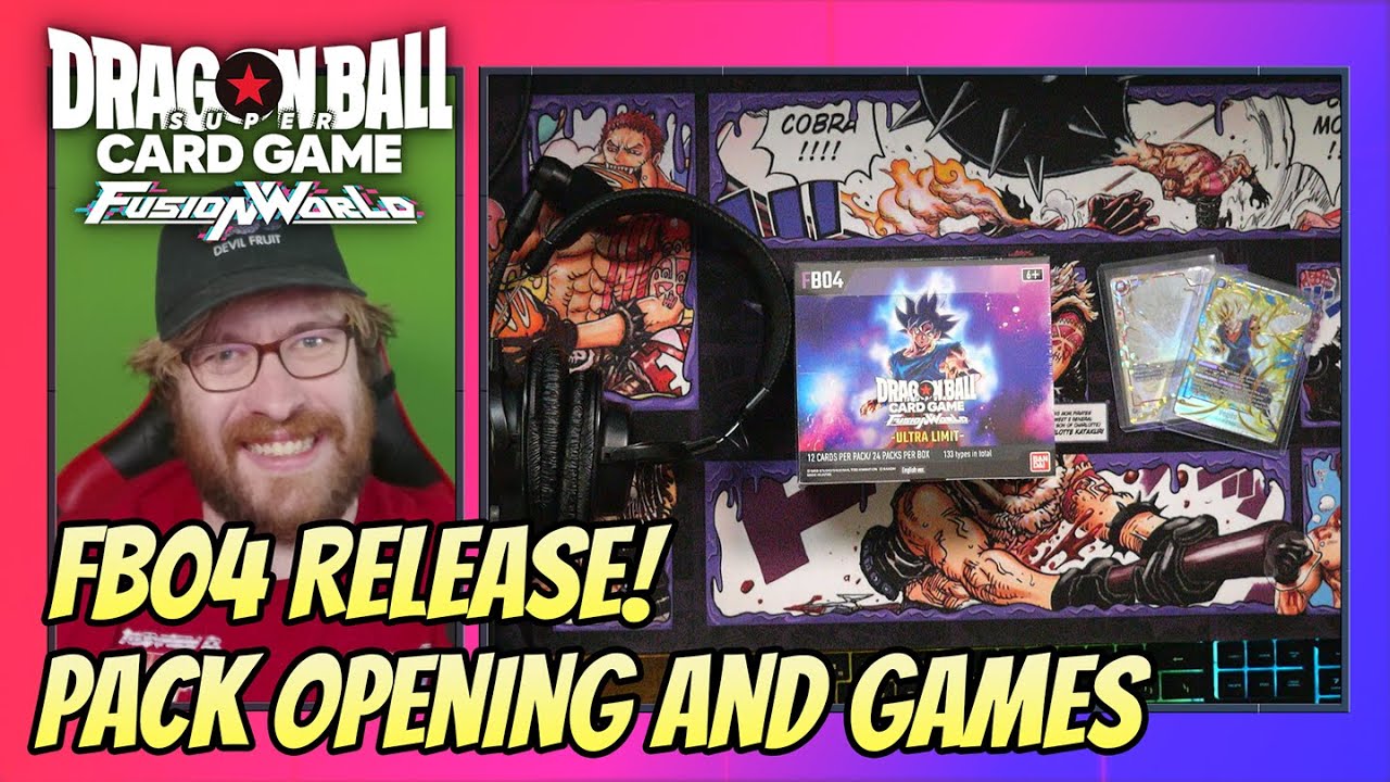 Fusion World FB04 Release Day! Pack Opening and Ranked Games! - YouTube