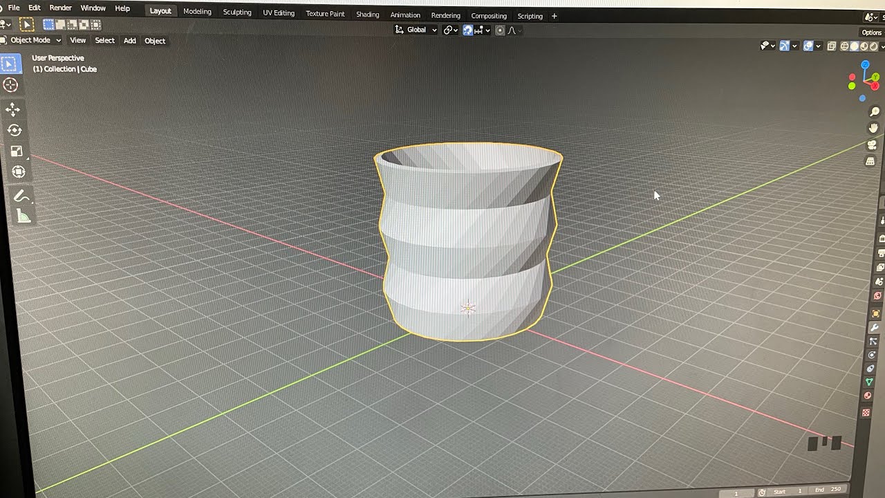 Blender: How to Design a Geometric Planter for 3D printing - YouTube