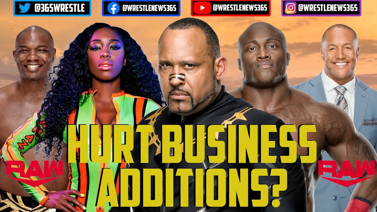 Future additions to The Hurt Business on WWE Raw? Naomi, Byron Saxton ...