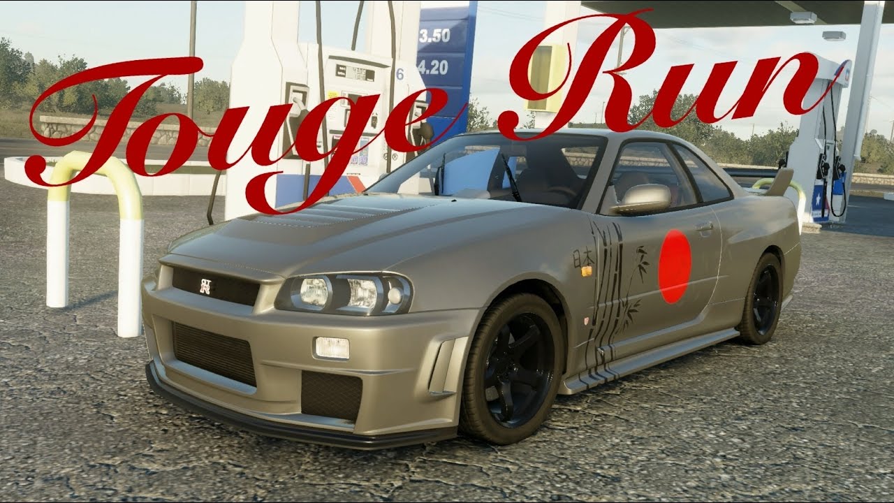 The Crew: Touge Run Nissan GTR R34 using G27 - YouTube