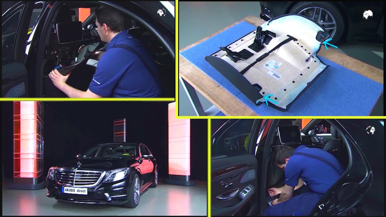 Easy Guide to Installing the Front Seat Backrest on a Mercedes-Benz S ...