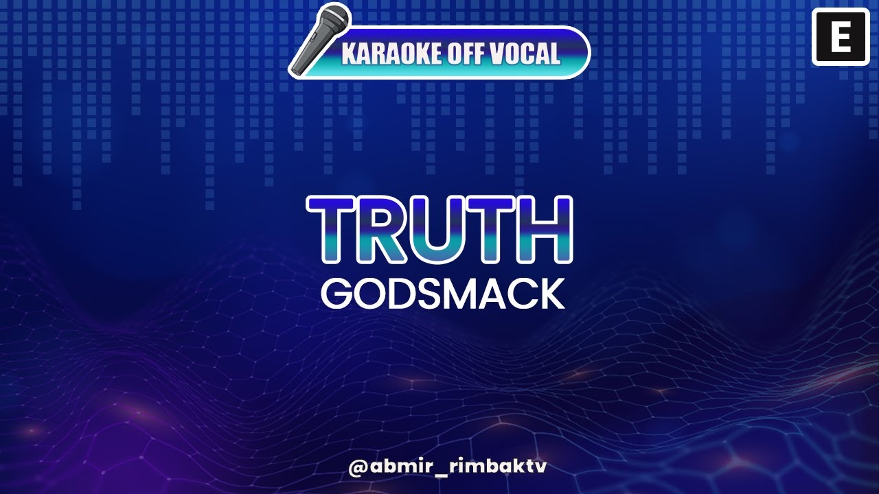 Truth - Godsmack [KARAOKE] (OFF VOCAL) - YouTube