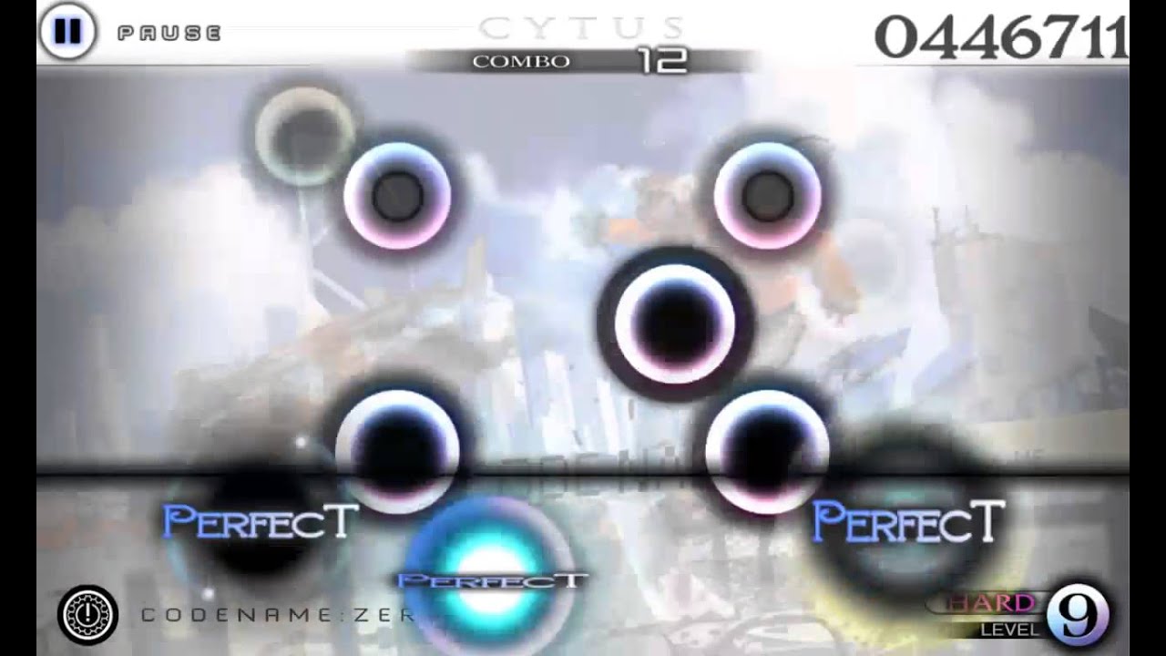 [Cytus] Cytus Gameplay - Codename:Zero(Hard) - YouTube
