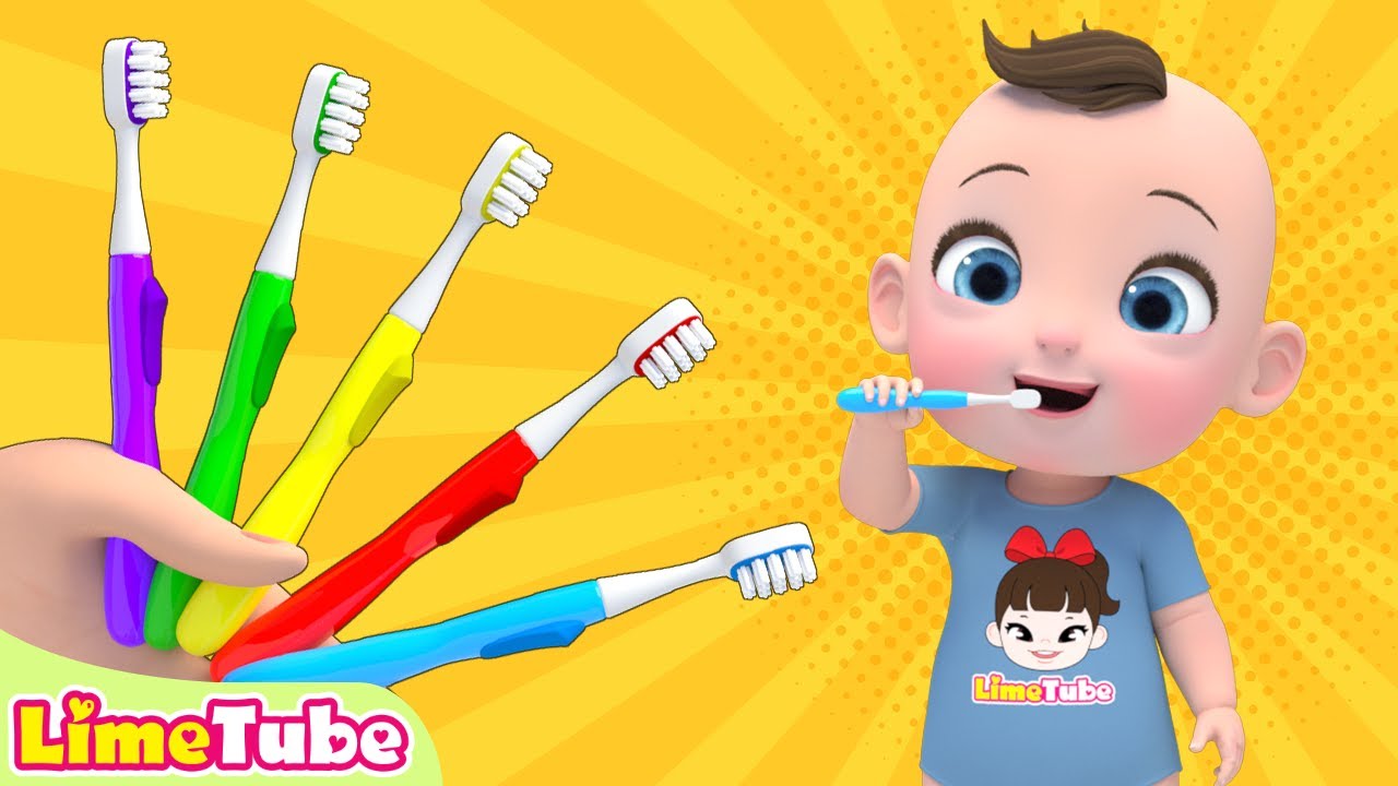 brushing teeth & Twinkle Twinkle Little Star Learn Sing A Song ...