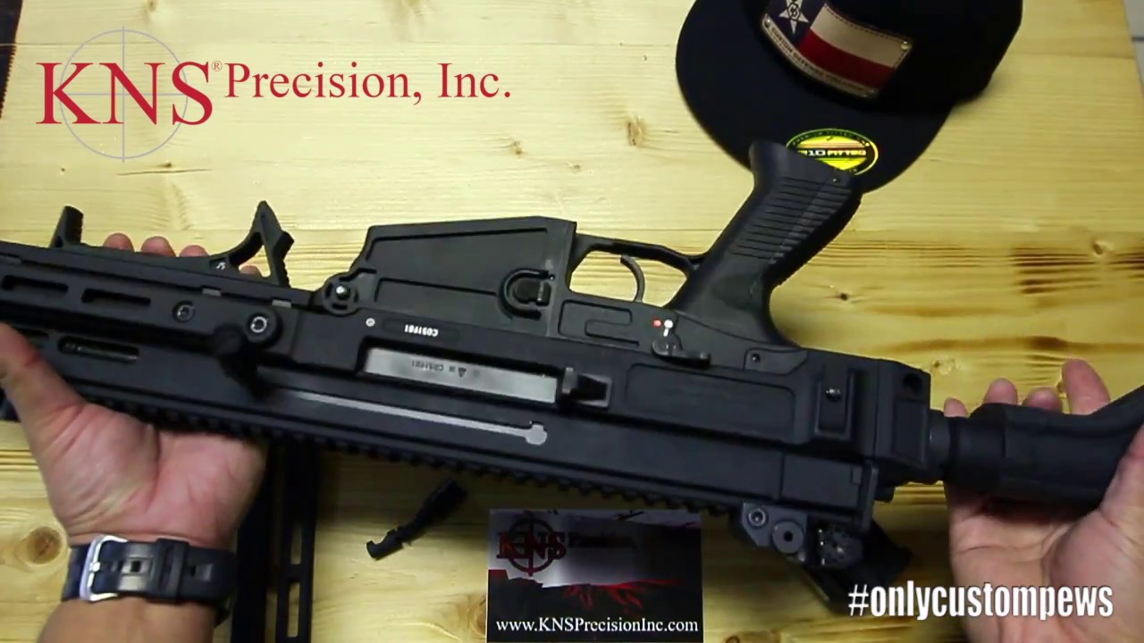 KNS Precision CZ 805 Bren Upgrades - Product Review w/ Charging Handle ...