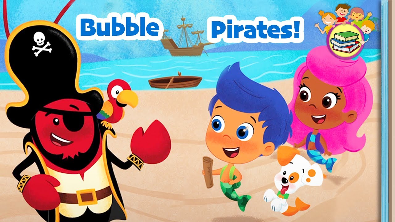 Finding Buried Treasure! | Full Story | Bubble Guppies | Kids Books ...