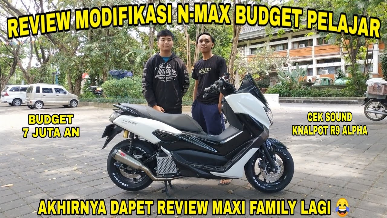 Review Modifikasi N-Max Simple Racing Look Budget Pelajar || Nmax ...