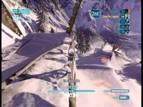 SSX 2012 Himalayas -- Makalu: Serenity: Race It Without Boost - 3:23.01 - YouTube