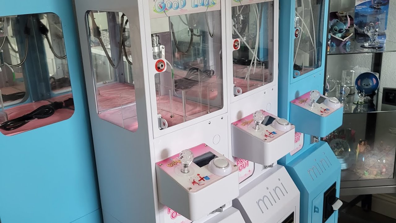 We got new mini claw machines! watch me unbox them and show you our new ...