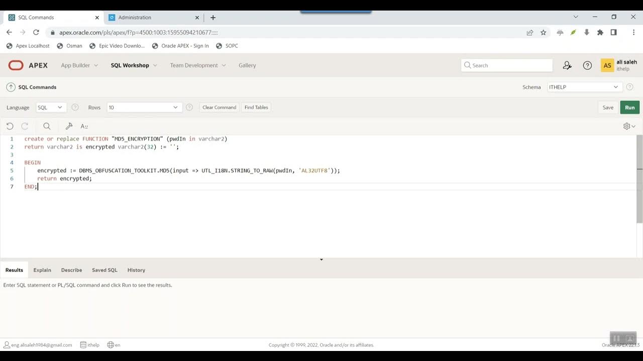 Create Password Hashing Function - YouTube