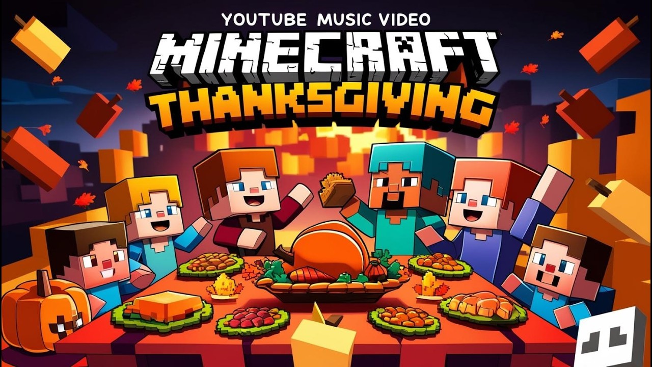 Minecraft Thanksgiving Song: Happy Thanksgiving! - YouTube