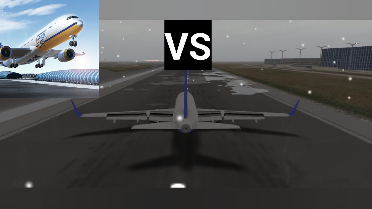 Landing vs Take off! Airbus a310! Airline Commander! Flyworld - YouTube