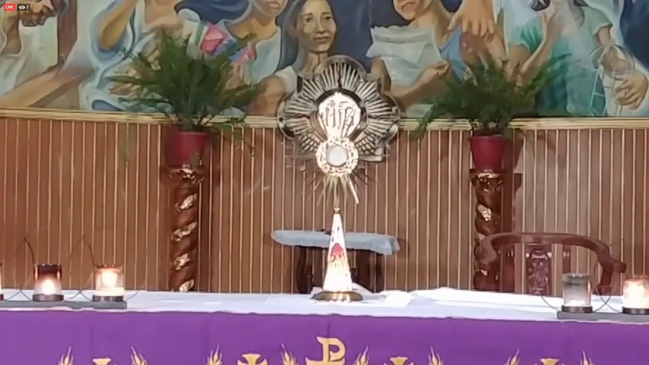 April 7, 2020 Tue 7PM Eucharistic Adoration on Holy Tuesday - YouTube