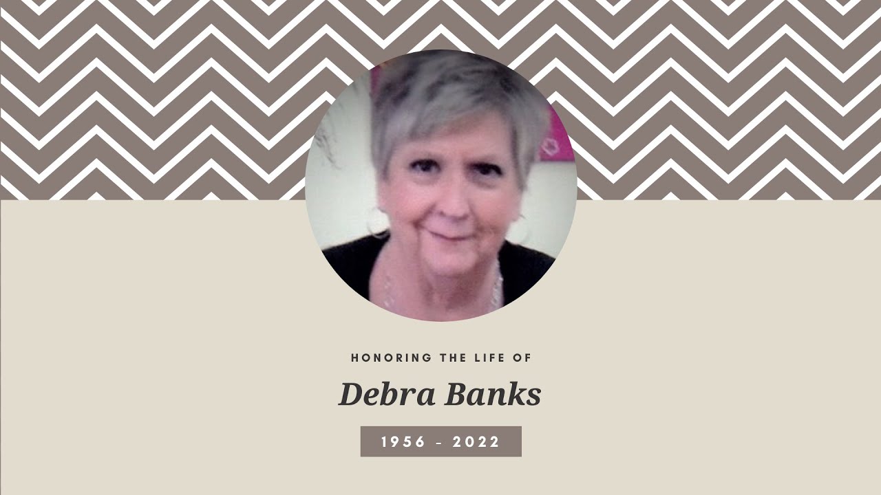 Debra Banks Funeral Service - YouTube