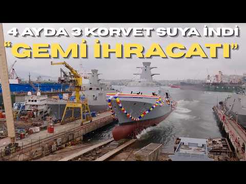 STM, 4 ayda Malezya'nın 3'üncü korvetini denize indirdi... Askeri denizcilikte yeni ihracat adımları