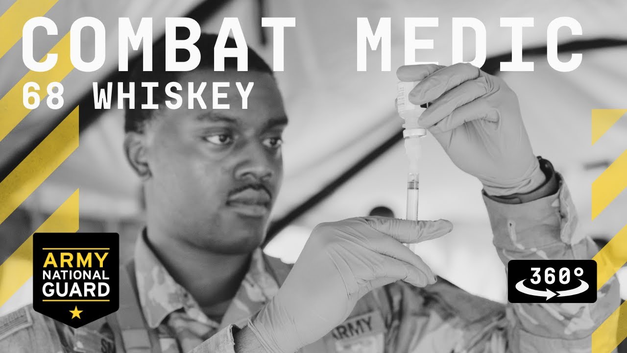 Army National Guard 68 Whiskey Combat Medic 360 - SRSC - YouTube
