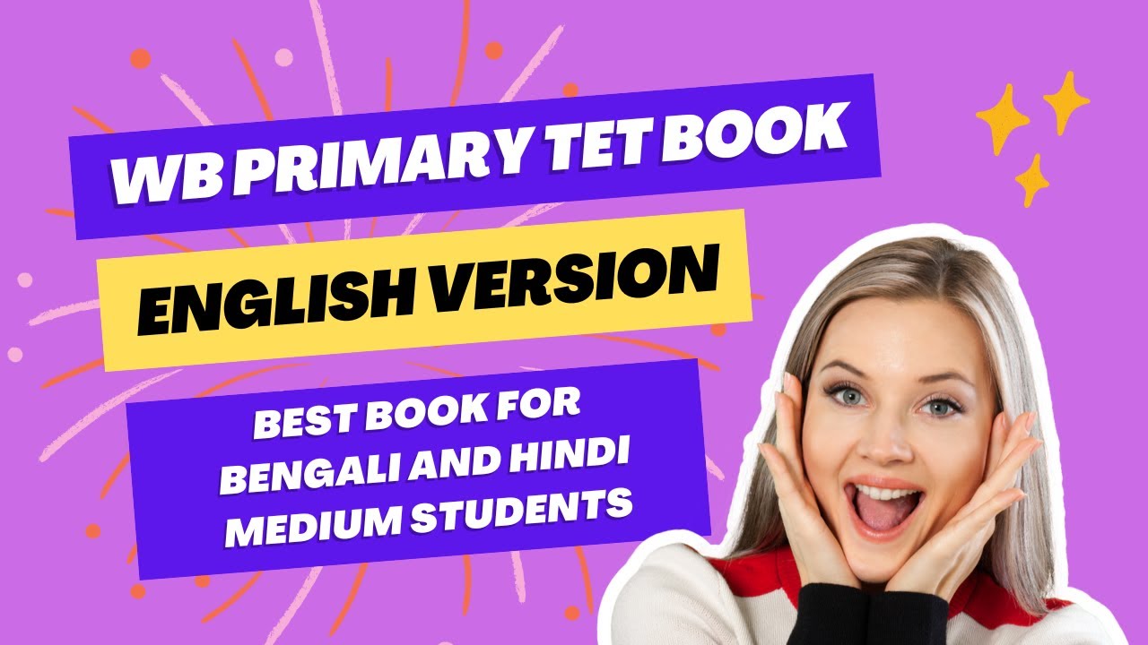 Best book for WB Primary TET 2022 | English Version | Best Book For ...