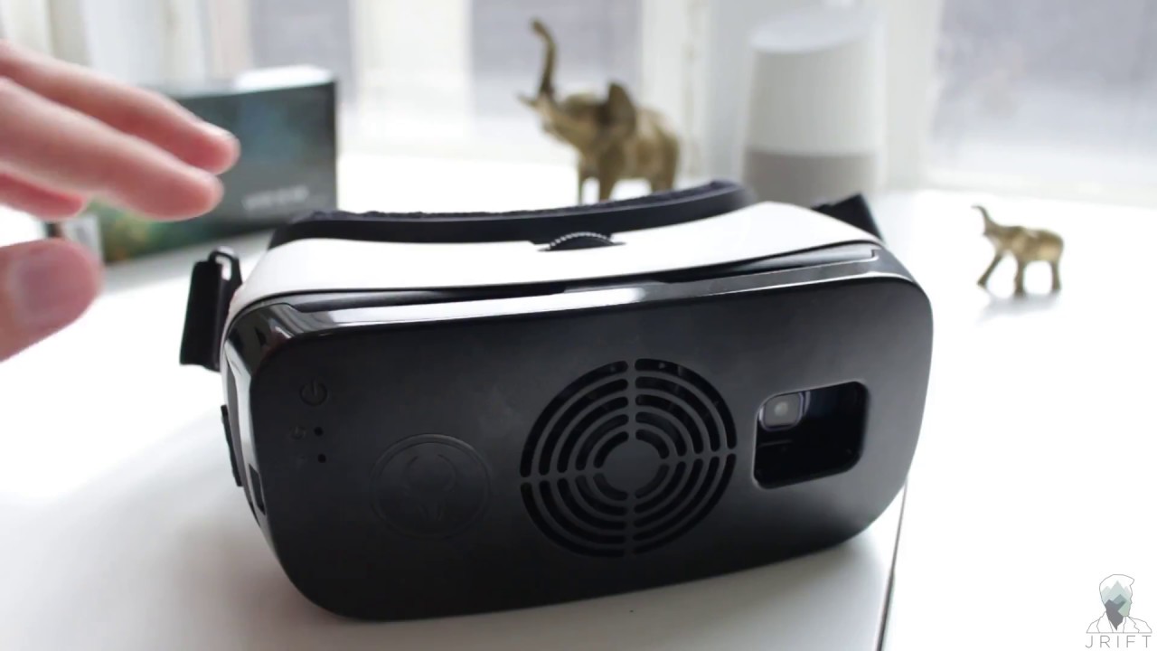 Asterion Samsung Gear VR Headset Cooling Fan - YouTube