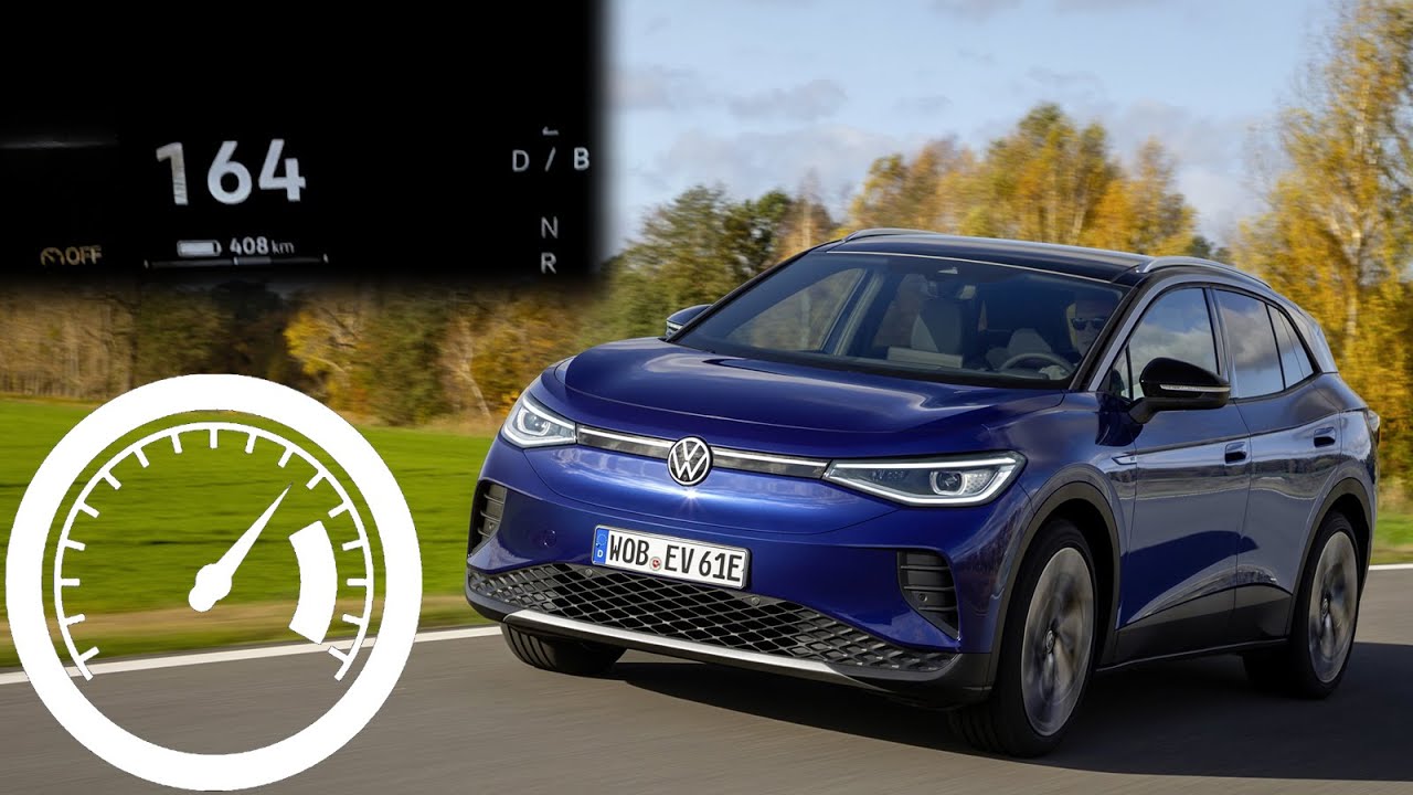 Volkswagen ID.4 Pro Performance 77 kWh acceleration: 0-60 mph 0-100 km ...