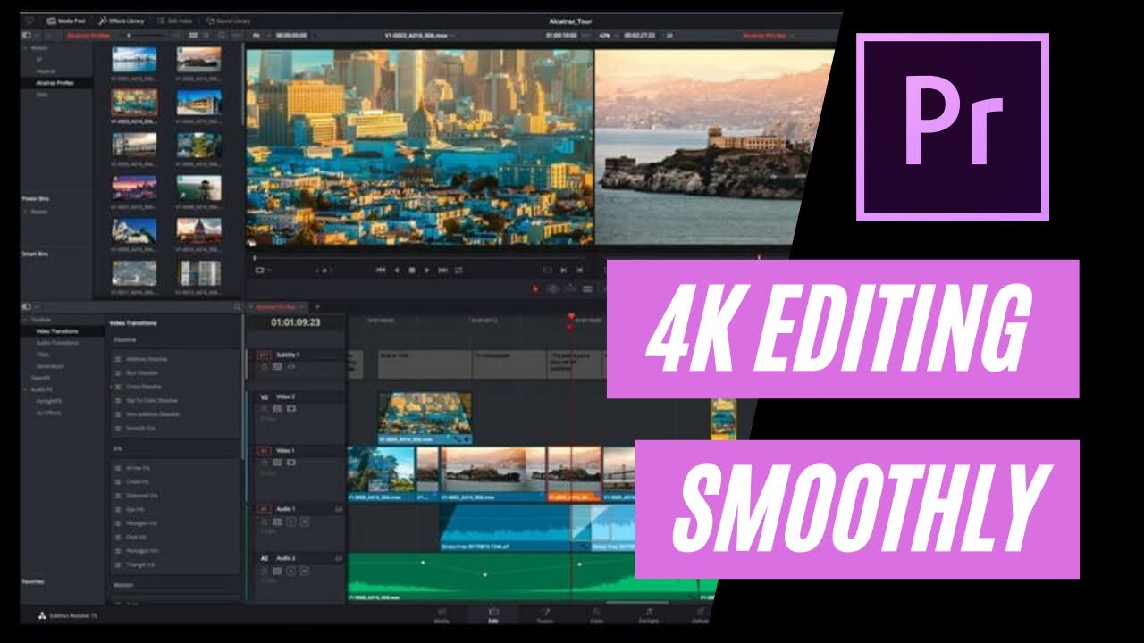 How to edit 4k SMOOTHLY with NO LAG in Premiere Pro 2021 - YouTube