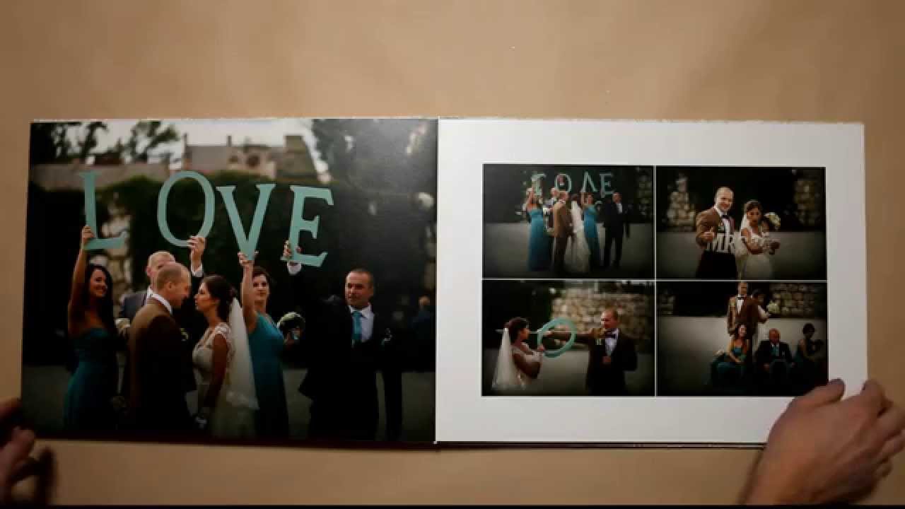 presentation wedding photobook I&V - YouTube