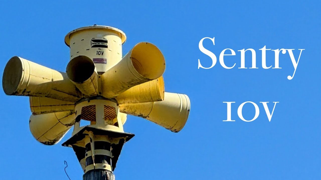 Sentry 10V Noon Blast (Short Alert) | Pigeon Falls WI - YouTube