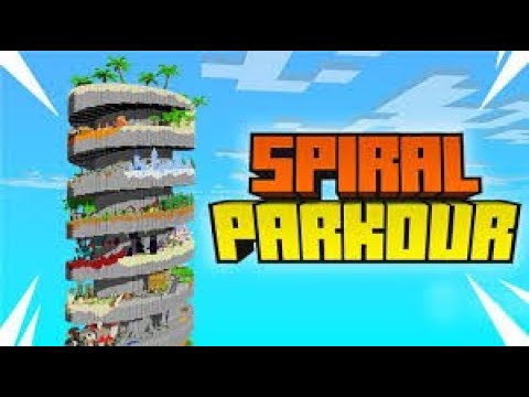 Parkour Spiral 3 (full map) - YouTube