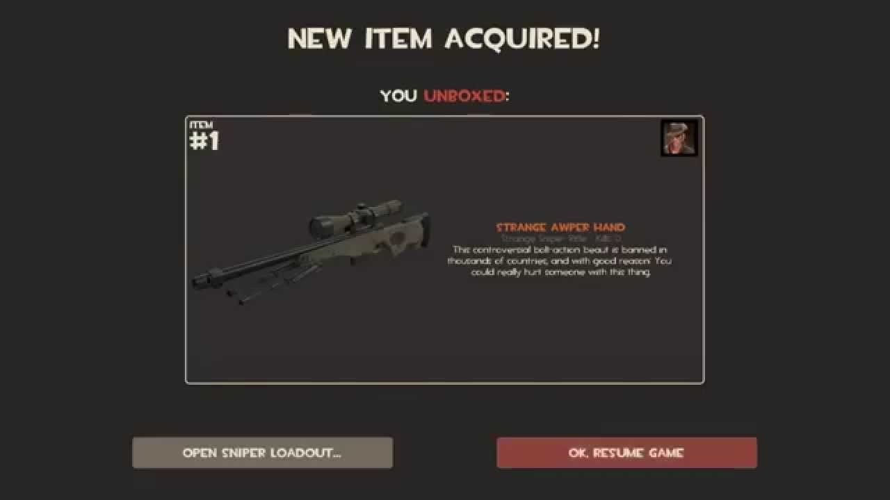 TF2 CRATE OPENING 2021 - STRANGE AWPER HAND GET? - UNBOXING GONE WRONG ...