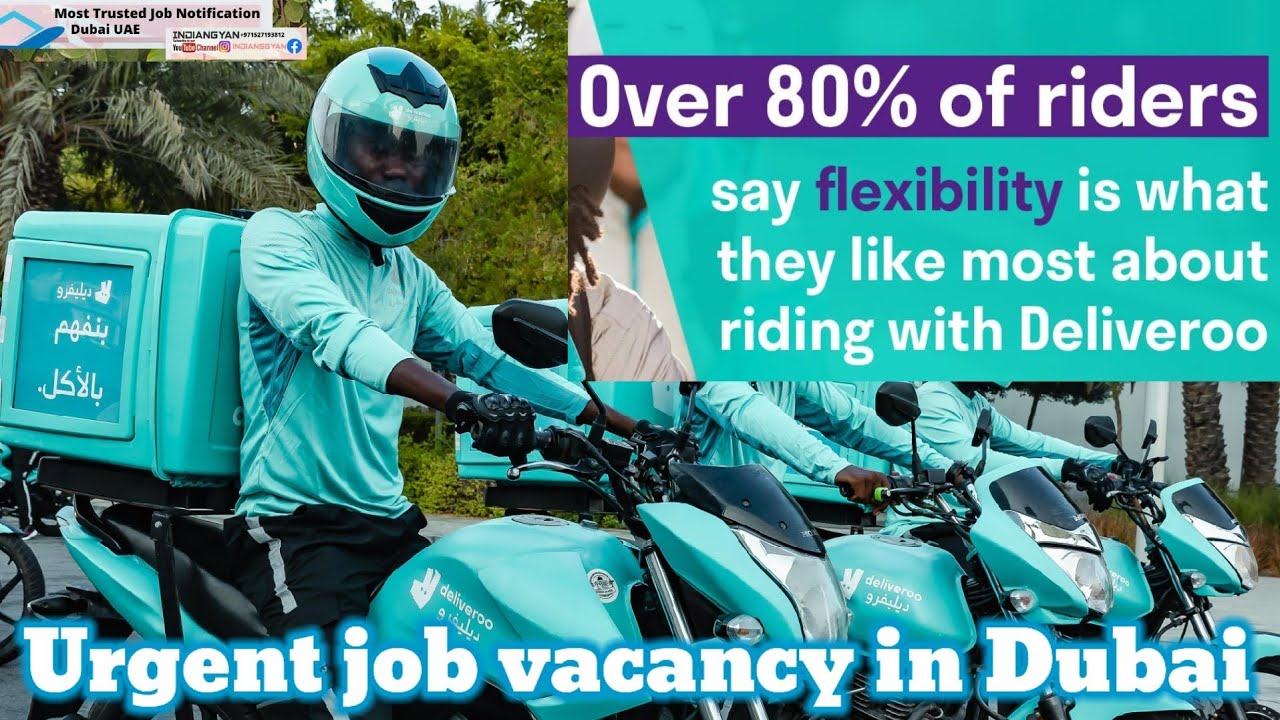 Urgent Job Vacancy Dubai UAE, Bike rider jobs #bikerider #bikeriderjobs ...