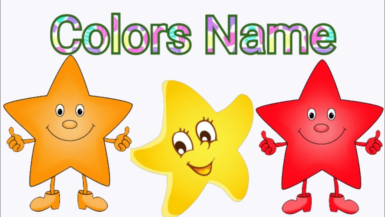 Colors Name for kids / Learning colors Mame for toldders - YouTube