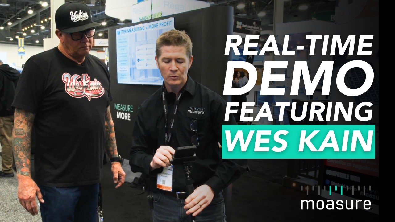 Real-Time Moasure Demo Featuring Wes Kain - YouTube