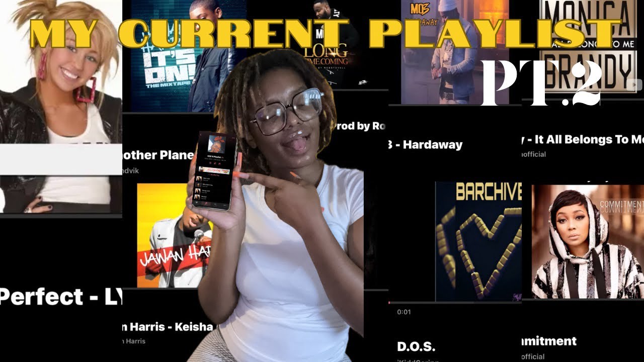 VIBE WITH ME | My Current Playlist PT.2 | Lifeewithkeelah #zion #illinois #keegang - YouTube