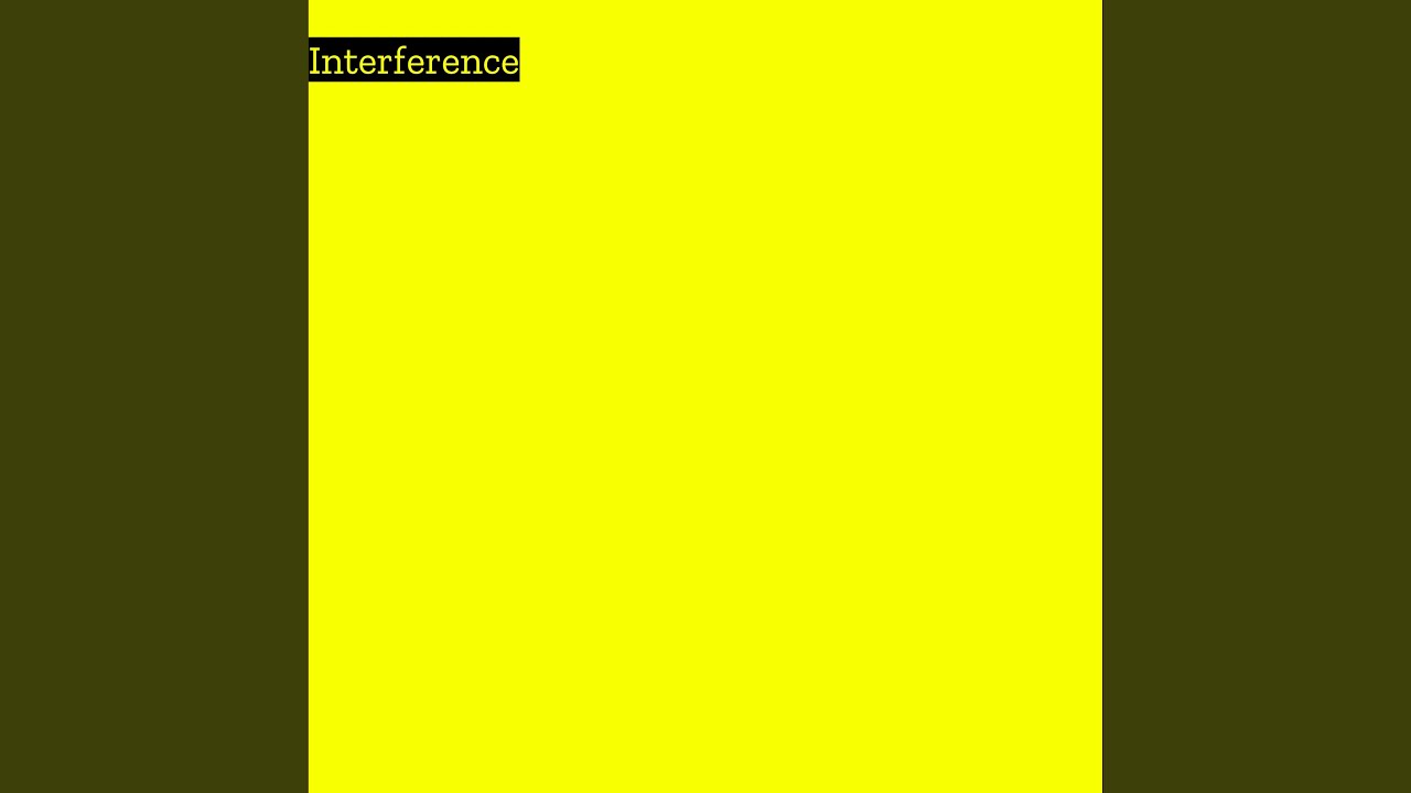Interference - YouTube