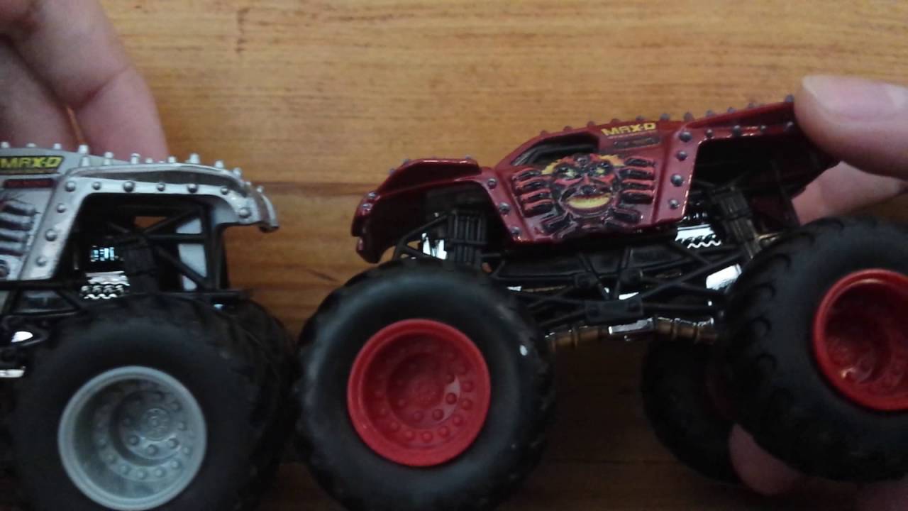 Hot Wheels Monster Jam: RED Max-D 2016 Unboxing! - YouTube