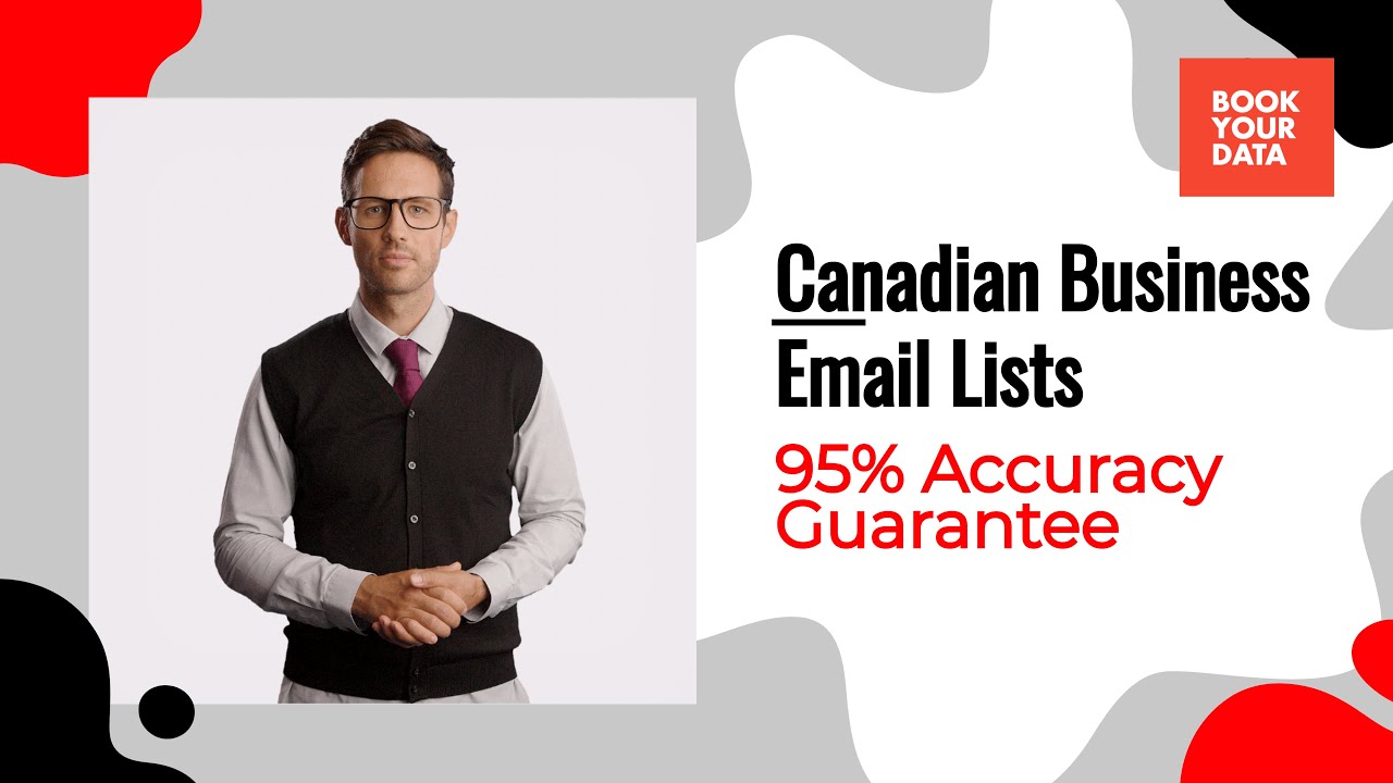 Canada Business Email List - Bookyourdata - YouTube