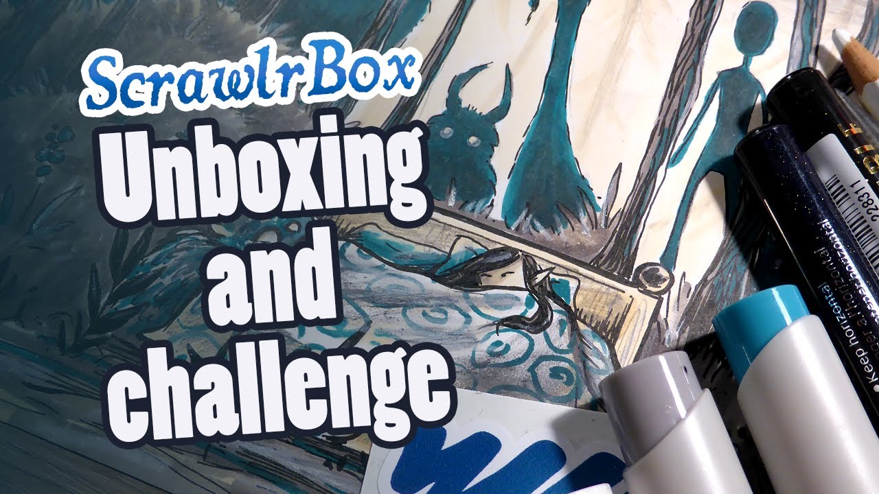 Scrawlrbox Challenge Stranger Worlds April 2017 Youtube