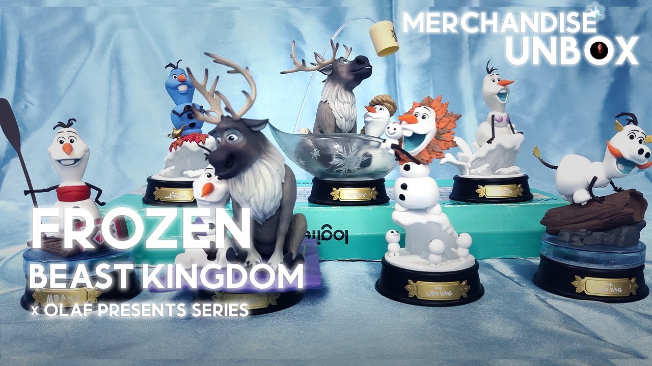 【Merchandise Unbox】Disney's Frozen x Beast Kingdom Olaf Present Series ...
