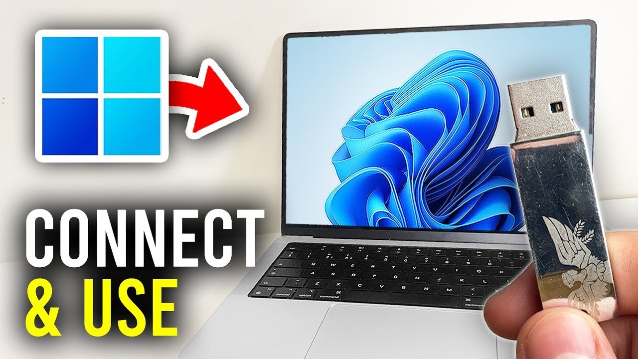 How To Connect & Use USB Flash Drive On Windows | Step-by-Step Guide (2024) - YouTube