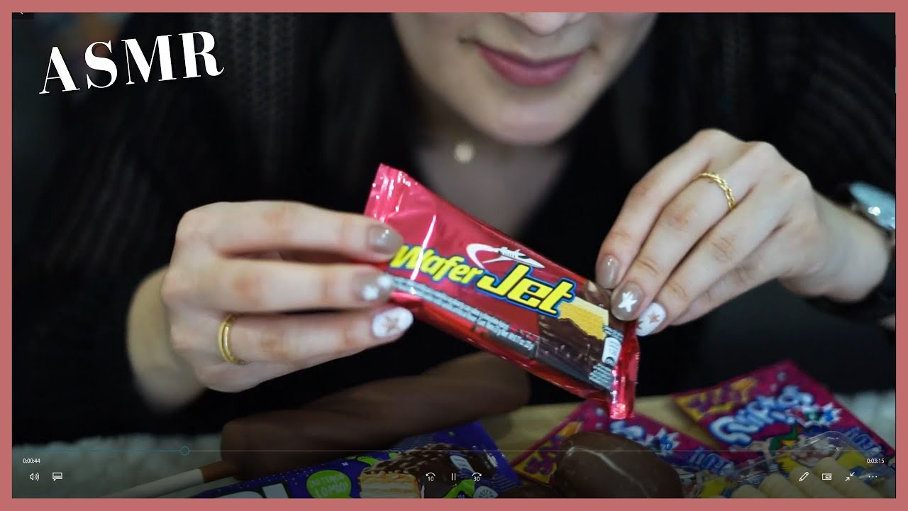 Colombian traditional sweet and chocolate candies - ASMR - YouTube