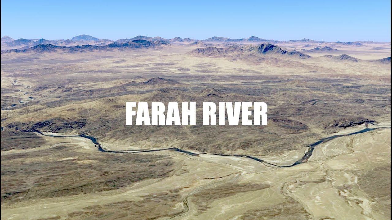 Farah River د فراه سیند‎ فراه رود river in western Afghanistan. - YouTube