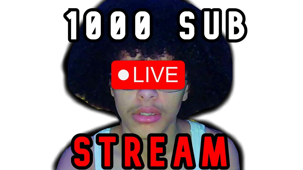 1000 SUB STREAM - YouTube