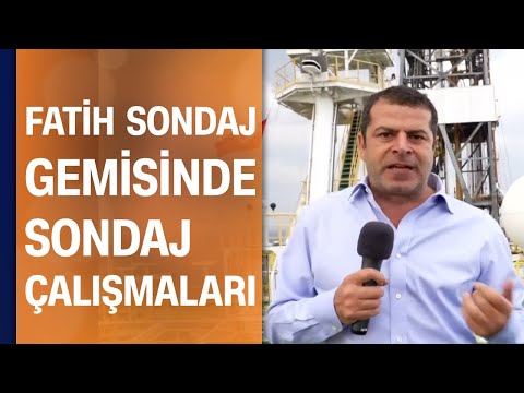 Fatih Sondaj gemisinde Sondaj çalışmaları nasıl yürütülüyor