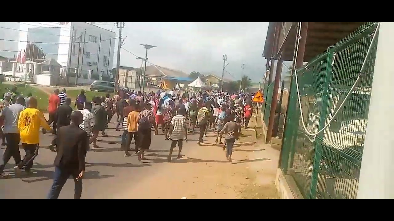 Prayer walk at RCCG City of God.Fist class on set. - YouTube