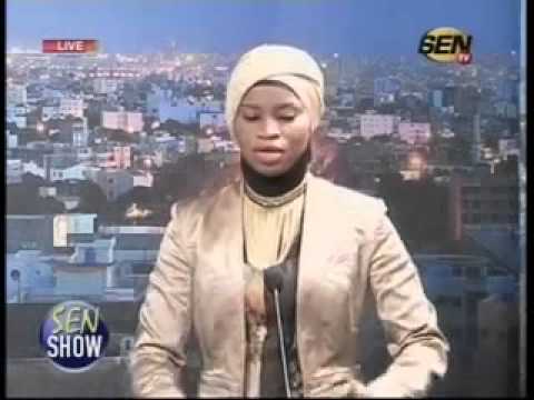 Ndeye Astou Gueye fait sa première apparition sur la senTv - YouTube