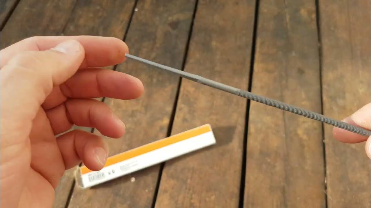 Напильник для заточки цепи Штиль 200 х 4 мм. (круглый, 7 7/8 x 5/32 ...