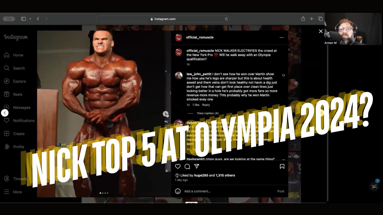 Nick Top 5 at Olympia 2024? - YouTube